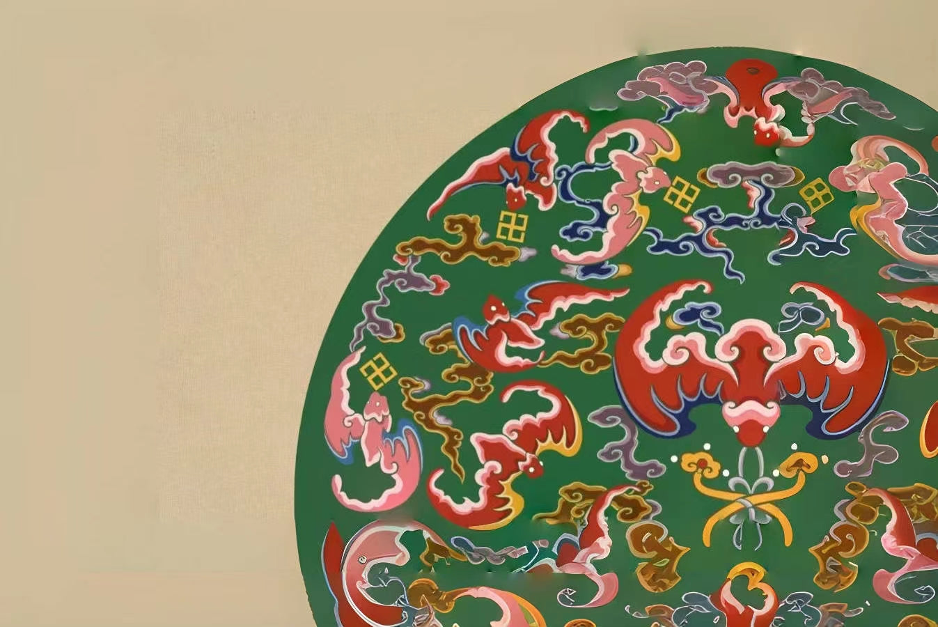 Chinese Porcelain Decorative Patterns - Five Bats│Wu Fu – ROYAL KECLOUD